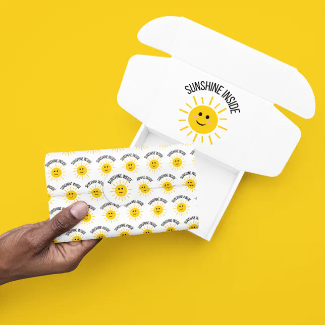 Sunshine Inside Tissue Paper | Zazzle