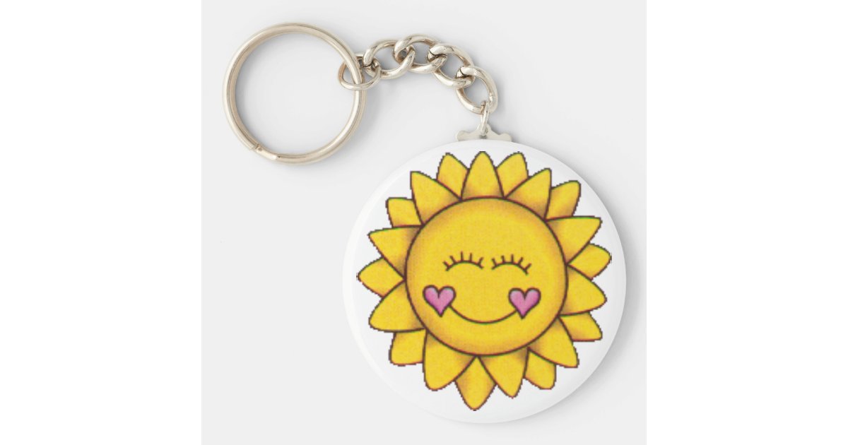 Sunshine Keychain | Zazzle.com