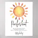 Sunshine Pacifier hunt game baby shower Poster | Zazzle