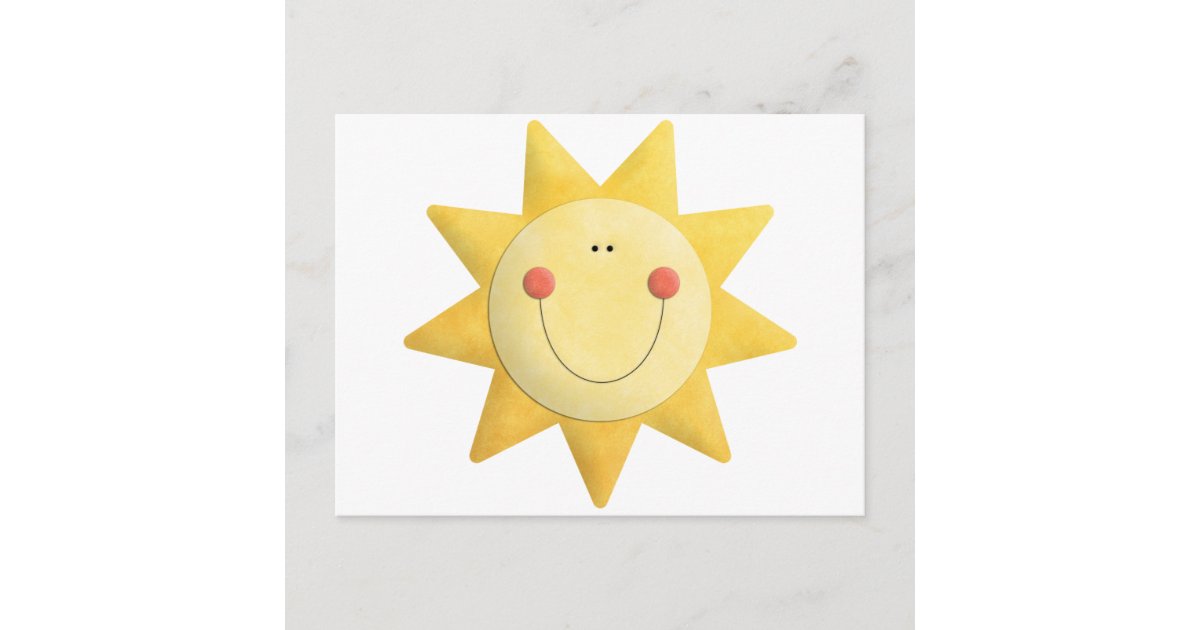 Sunshine Postcard | Zazzle