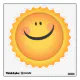 Sunshine Smiliey Sun Face Kids Room Wall Decal | Zazzle