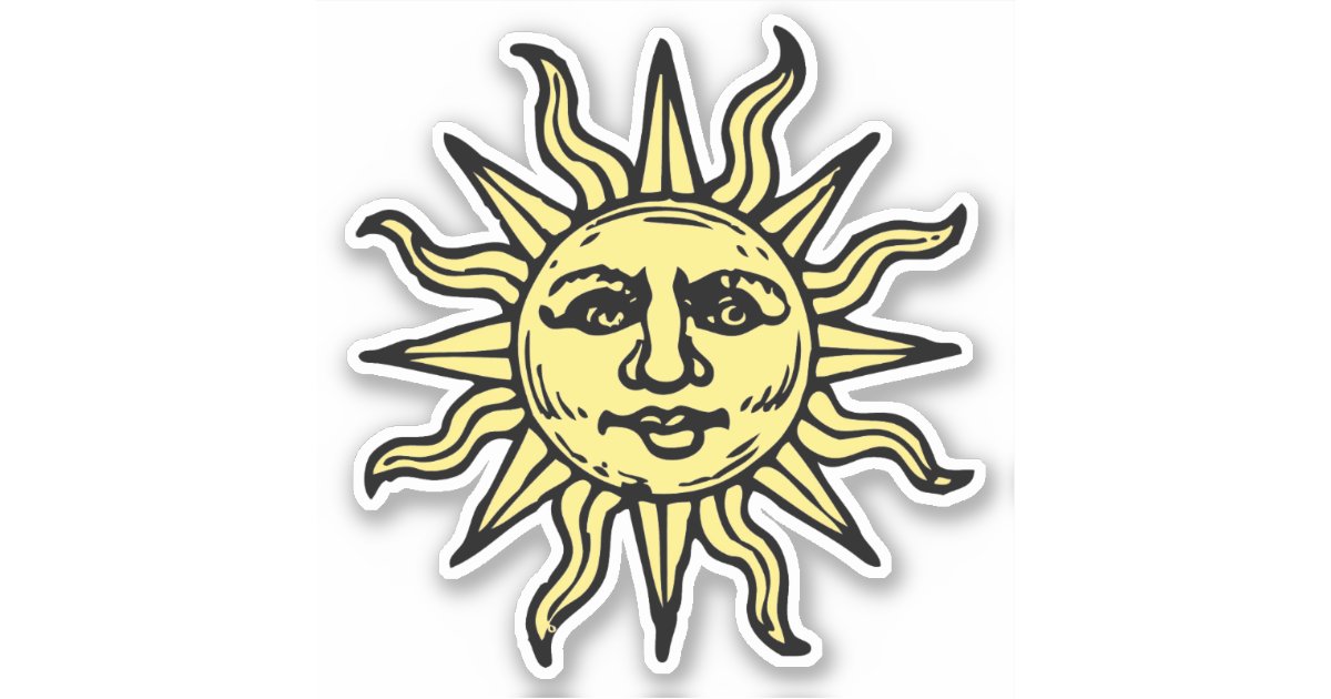 Sunshine Sticker | Zazzle