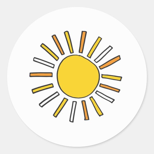 Sunshine sticker | Zazzle.com