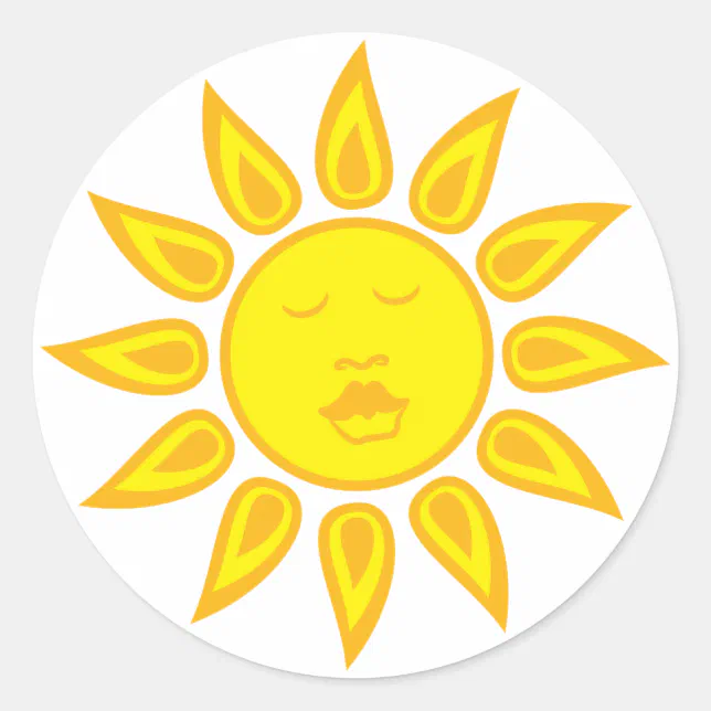 Sunshine Sticker | Zazzle