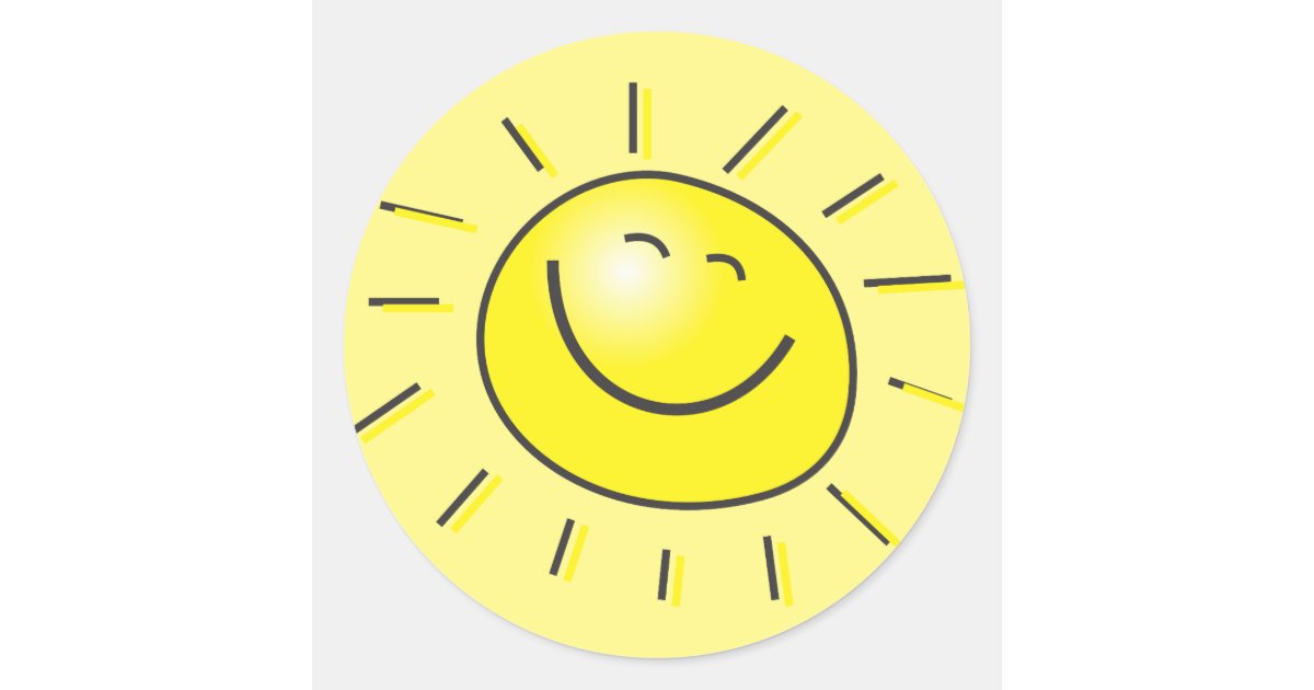 Sunshine Sticker | Zazzle