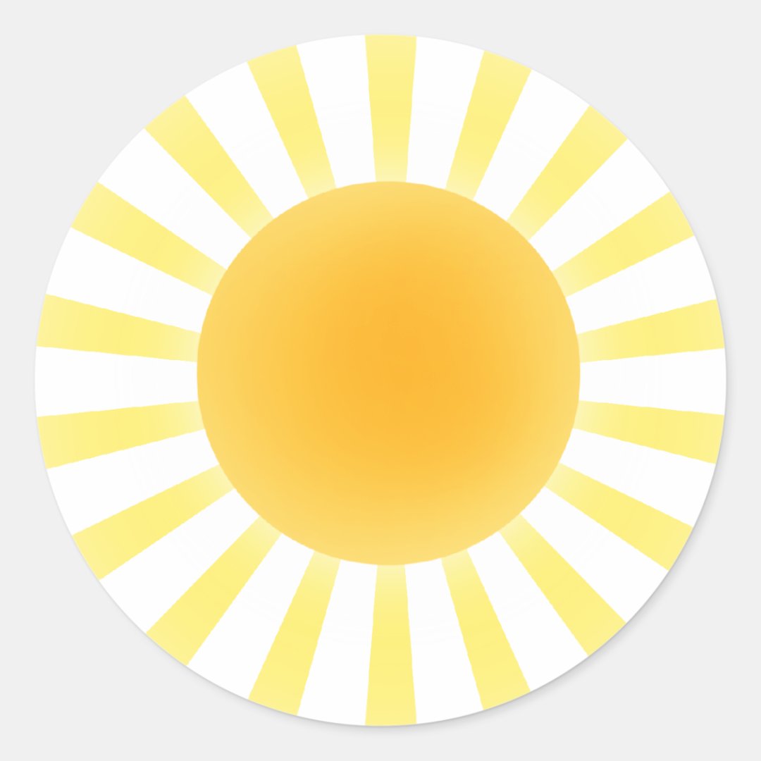 Sunshine - stickers | Zazzle