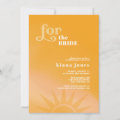 Sunshine Typography Bridal Shower ID1048 Invitation | Zazzle