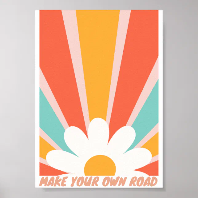 Sunshine yellow poster | Zazzle