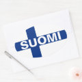 Suomi (Finland) Oval Sticker | Zazzle