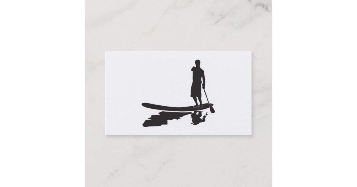 SUP FITNESS BUSINESS CARD | Zazzle