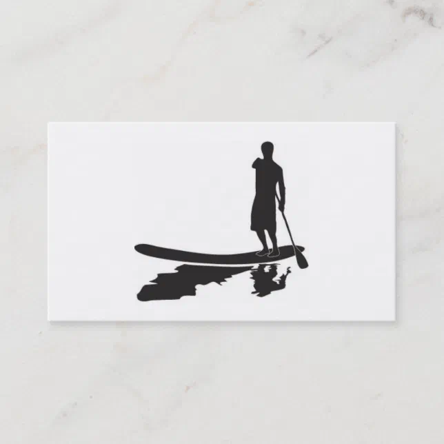 SUP FITNESS BUSINESS CARD | Zazzle