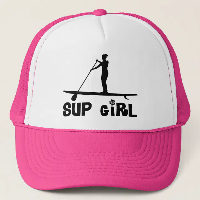 SUP Girl Trucker Hat | Zazzle