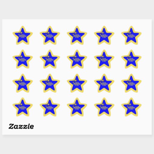 Super Awesome Work Stickers | Zazzle