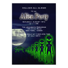 Super Cool Alien & UFO Party Invite | Zazzle.com