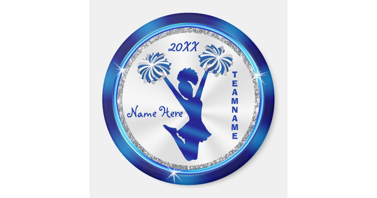 Super Cute, Cheap Personalized Cheer Magnets | Zazzle