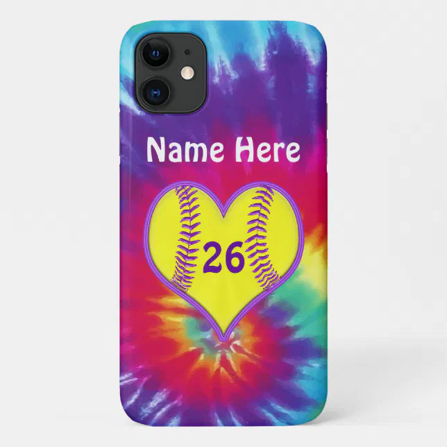 Super Cute Softball Phone Cases, Older to Newest Case-Mate iPhone Case ...