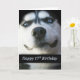 Super Cute Teenage Happy 17th Birthday Card | Zazzle