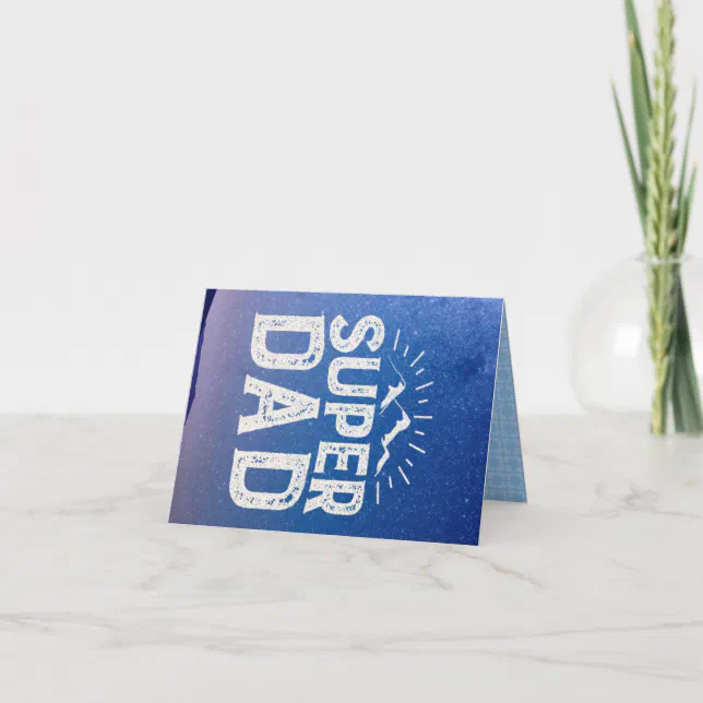 Super Dad Father's Day Card | Zazzle