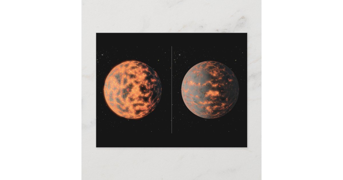 Super-Earth 55 Cancri E Postcard | Zazzle