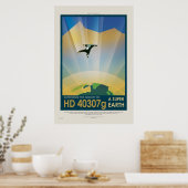 Super Earth Tour - Retro NASA Travel Poster | Zazzle