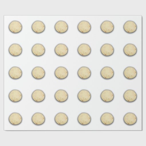 super fresh flour tortilla texture masa bueno wrapping paper | Zazzle