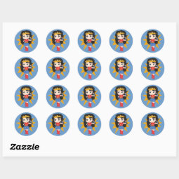 Super Girl Stickers | Zazzle