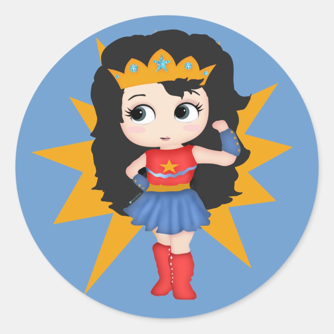Super Girl Stickers | Zazzle