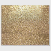 Super Gold Wrapping Paper | Zazzle