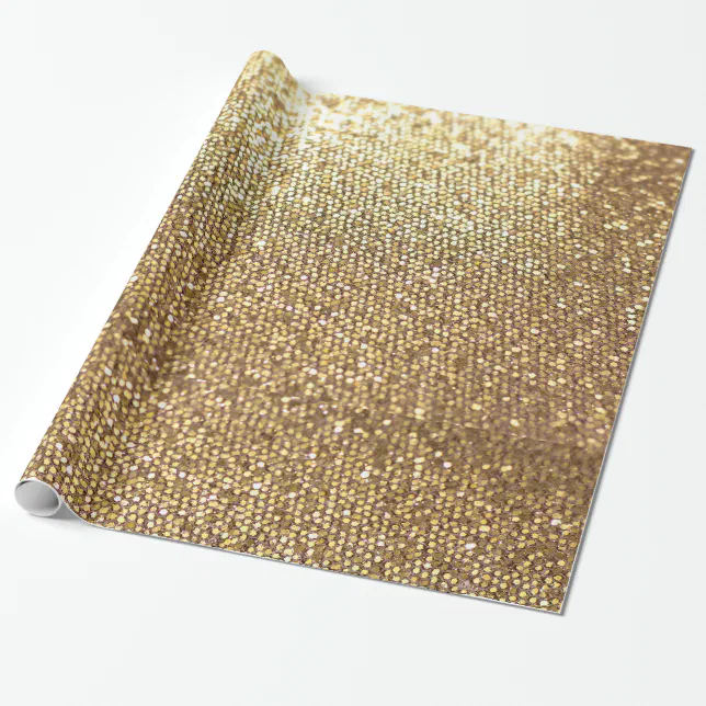 Super Gold Wrapping Paper | Zazzle