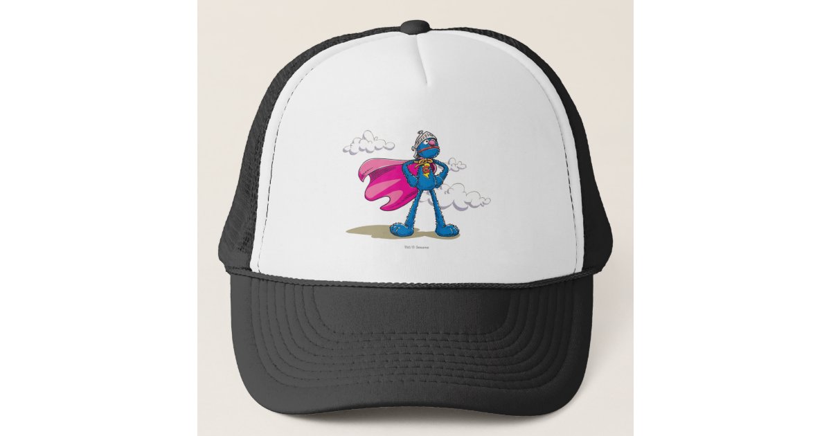 Super Grover Trucker Hat | Zazzle
