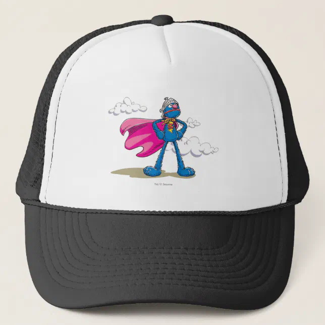 Super Grover Trucker Hat | Zazzle