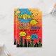 Super Hero Comic Book Birthday Invitation | Zazzle