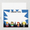 Super Hero Thank You Notes | Zazzle