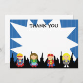 Super Hero Thank You Notes | Zazzle