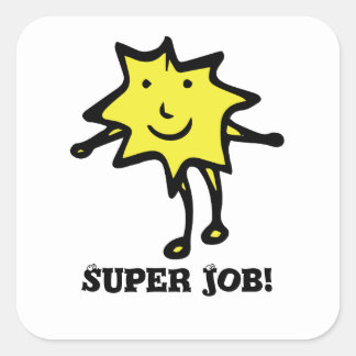 Super Job Stickers | Zazzle