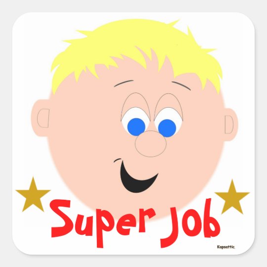 Super Job Sticker | Zazzle.com