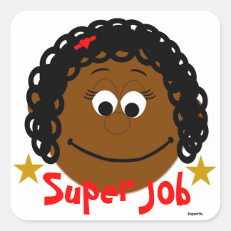 Super Job Stickers | Zazzle