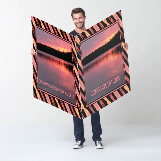 Super Large Congratulations Card | Zazzle