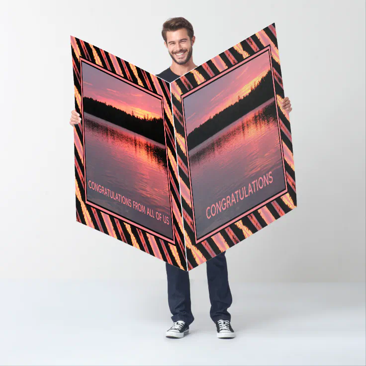 Super Large Congratulations Card | Zazzle