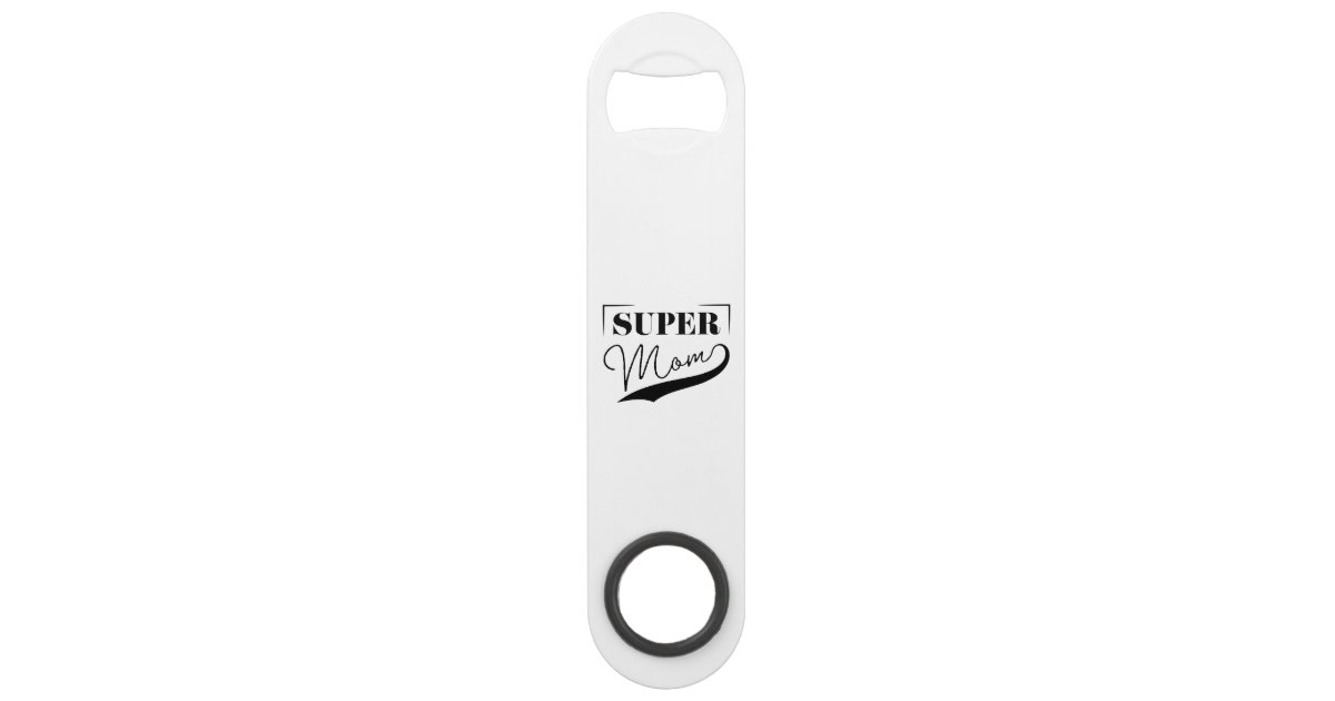 Super Mom Bar Key | Zazzle