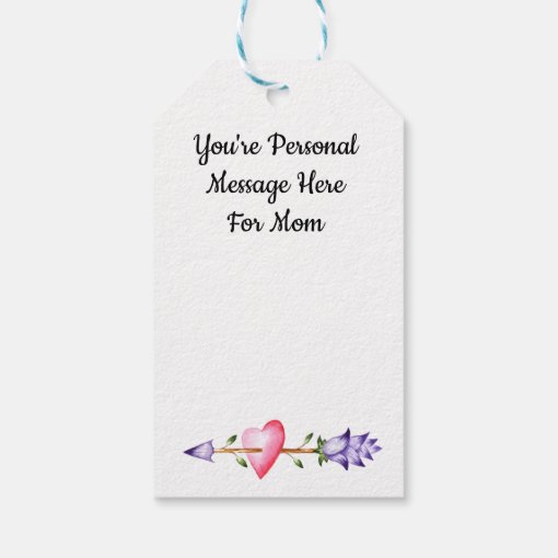 Super Mom On Mothers Day Gift Tags | Zazzle