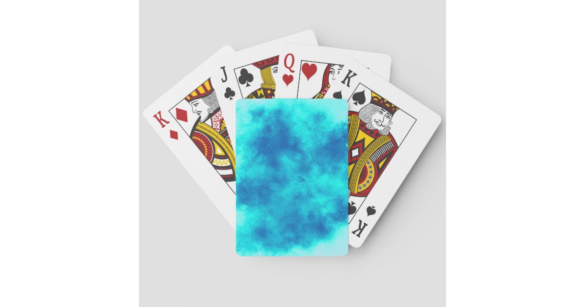 Super Nova cloud effect Playing Cards | Zazzle