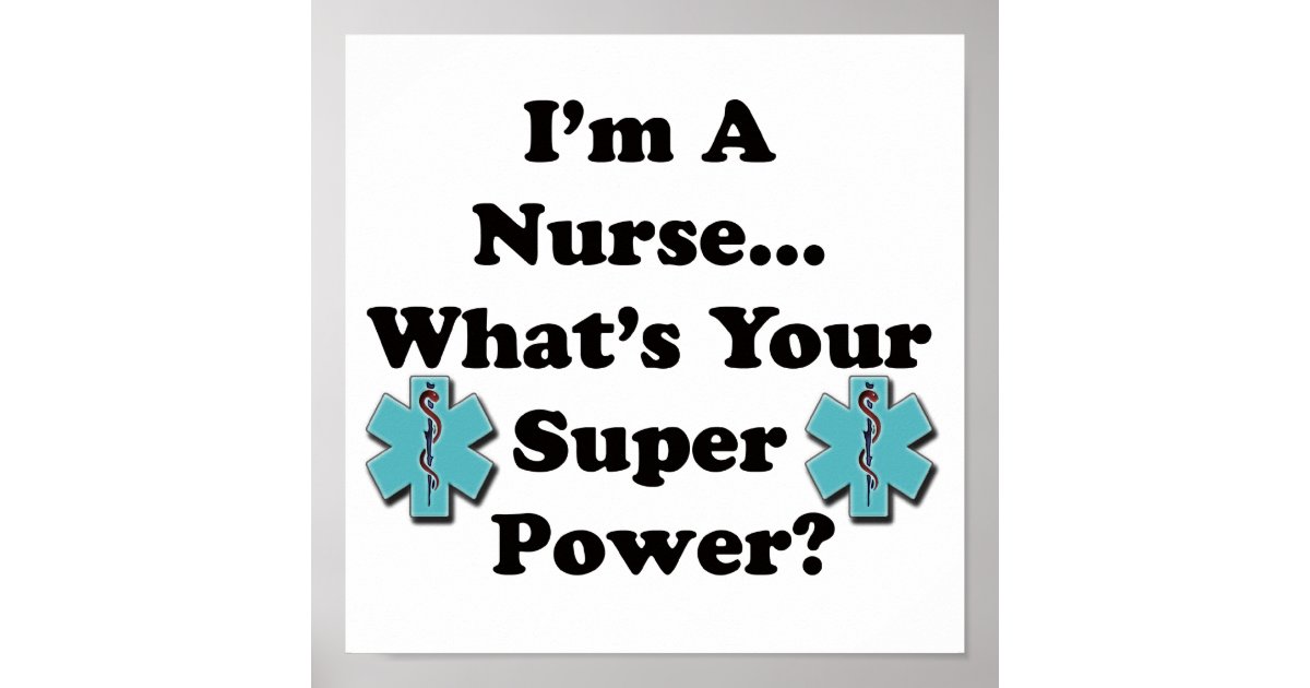 Super Nurse Poster | Zazzle