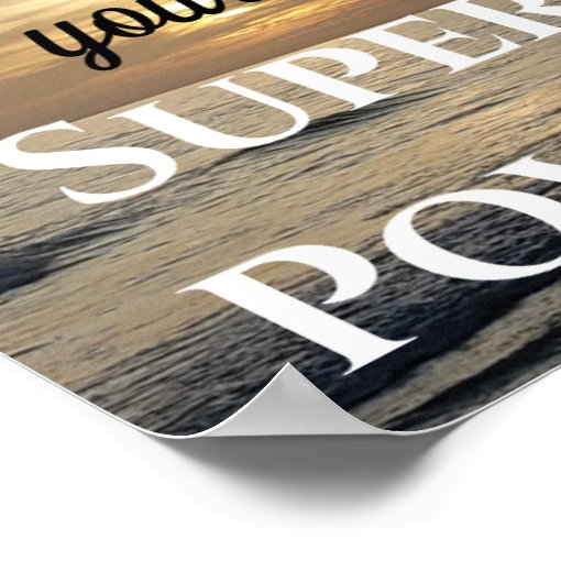 Super power poster | Zazzle