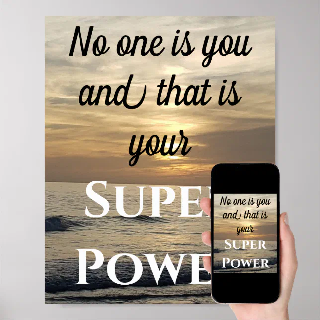 Super power poster | Zazzle