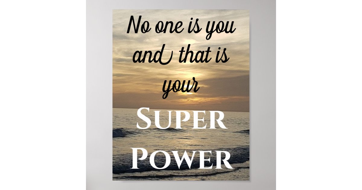 Super power poster | Zazzle