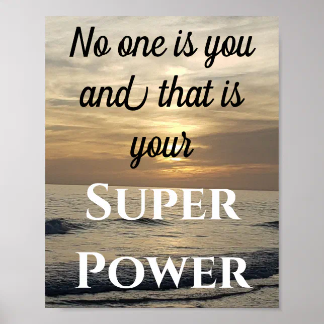 Super power poster | Zazzle