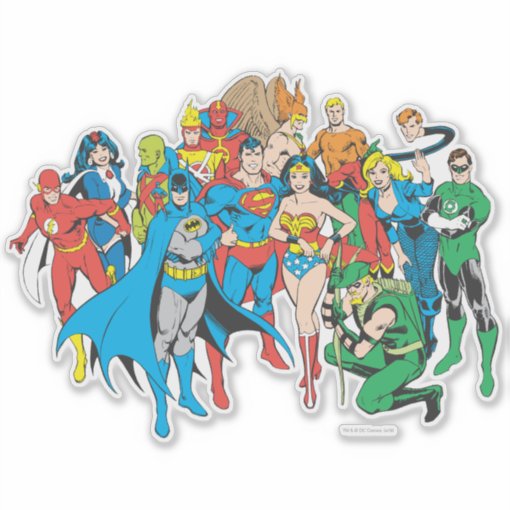 Super Powers™ Collection Sticker | Zazzle