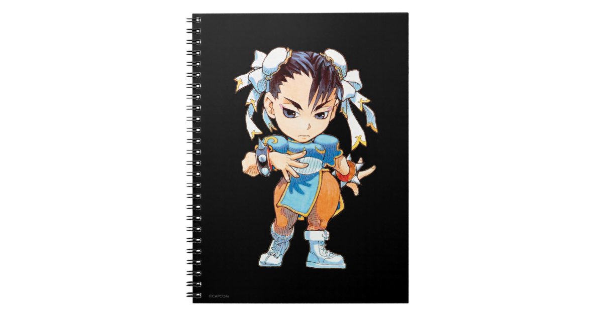 Super Puzzle Fighter II Turbo Chun-Li Notebook | Zazzle