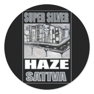 SUPER SILVER HAZE SATIVA STICKER – GREEN LABELS